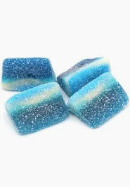 Blue Raspberry Slices – Cooks Sweets